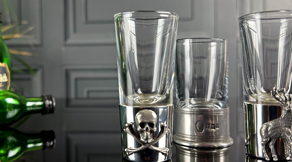 LUXURY PEWTER SHOT GLASSES - UK-englishpewter