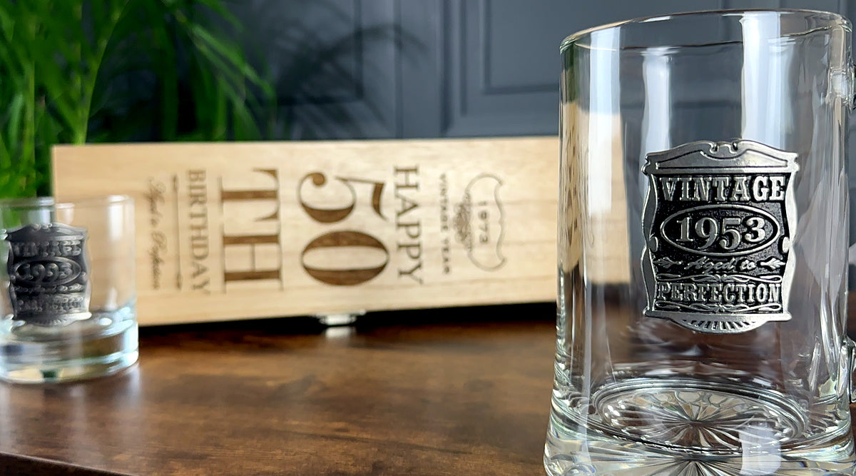 VINTAGE YEARS LANDMARK BIRTHDAY & ANNIVERSARY GIFTS - UK-englishpewter