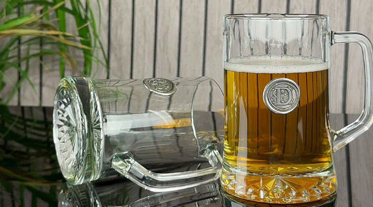 GLASS & PEWTER BEER MUG TANKARDS - UK-englishpewter