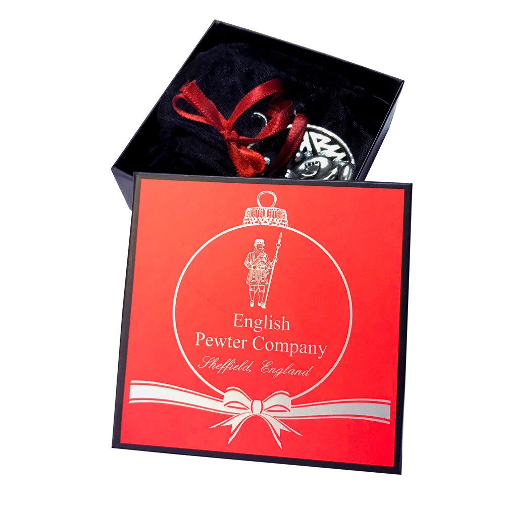 LUXURY PEWTER CHRISTMAS TREE DECORATIONS - UK-englishpewter
