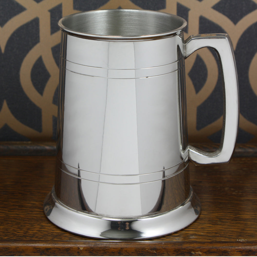 LUXURY PEWTER BEER MUG TANKARDS - UK-englishpewter
