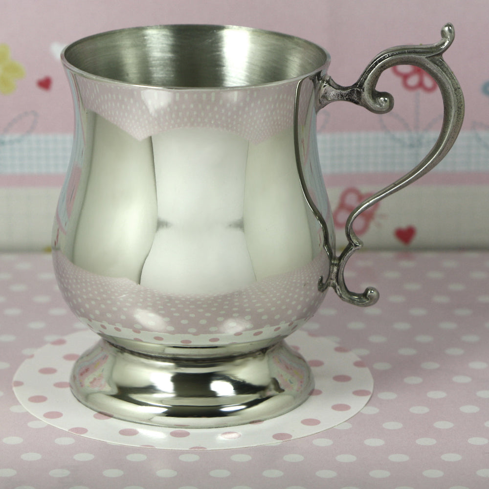 CHILDRENS CHRISTENING & BAPTISM PEWTER KEEPSAKE CUPS - UK-englishpewter