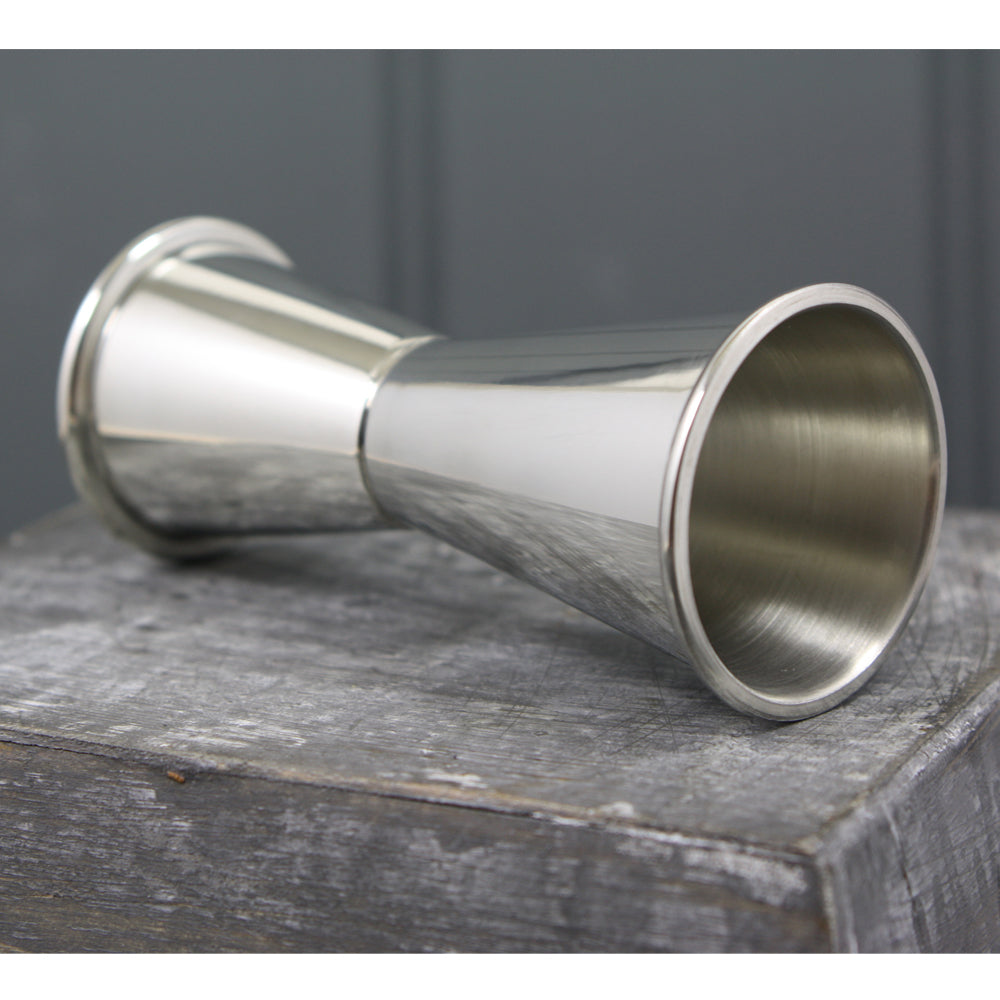 Double Shot Pewter Bar Spirit Measure - UK-englishpewter